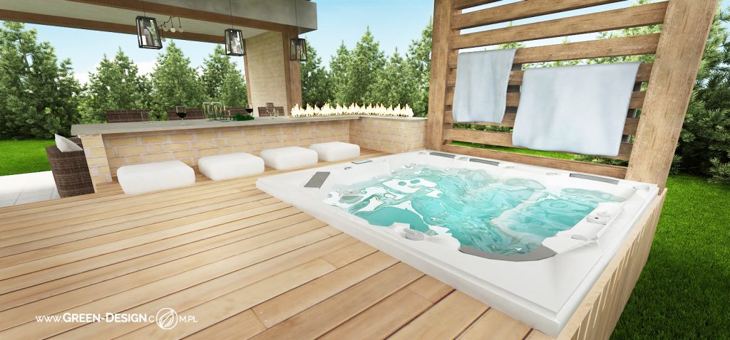 Altana z jacuzzi - Green Design Blog - A million ways to Green your space!
